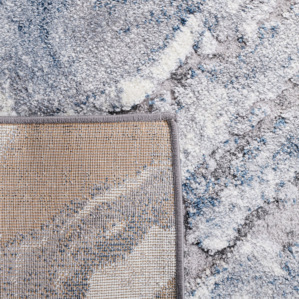 Opal Blue Swirled Rug – Lost Design Society