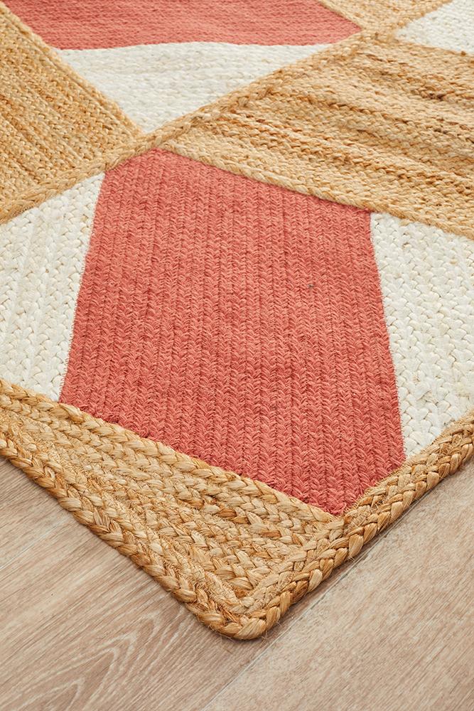 Oaxaca Pink Jute Cotton Rug – Lost Design Society